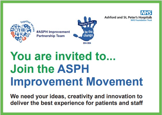 ASPH Annual QI Event 2025 – Be the Change